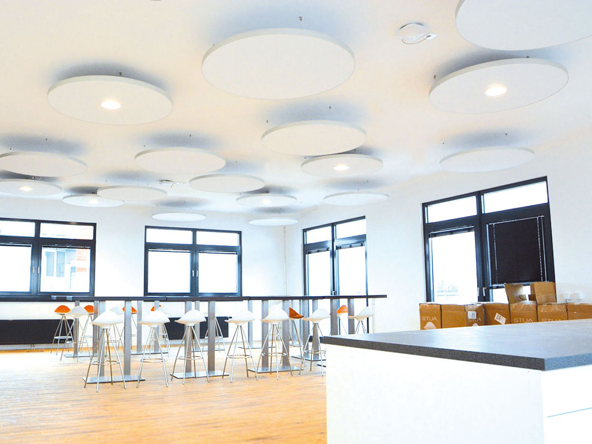 Akustik-Deckensegel - Raumakustik & Lärmschutz